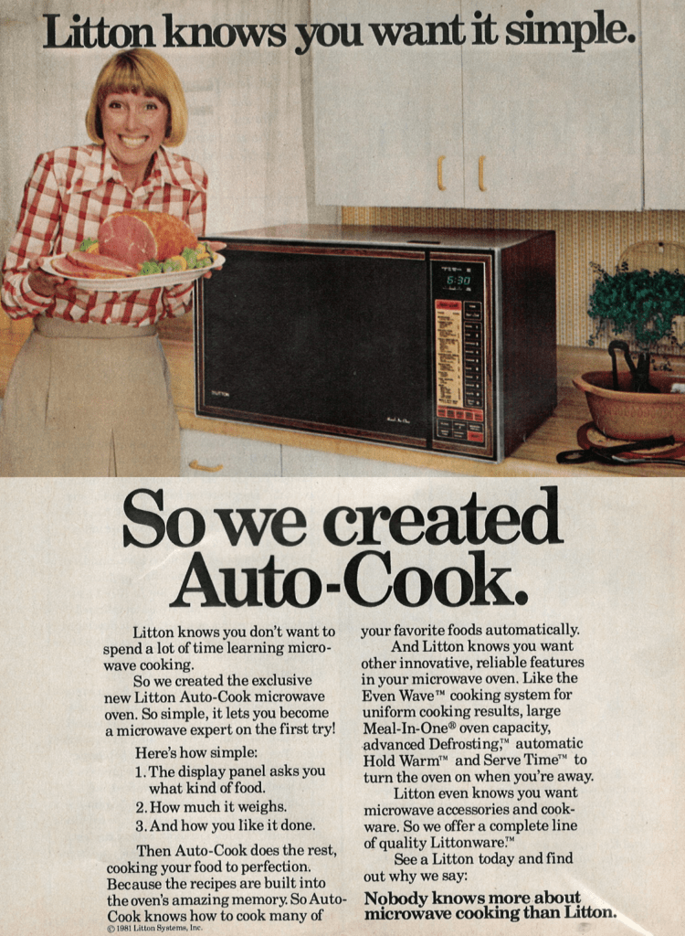 Litton Auto-Cook Microwave - MTSI